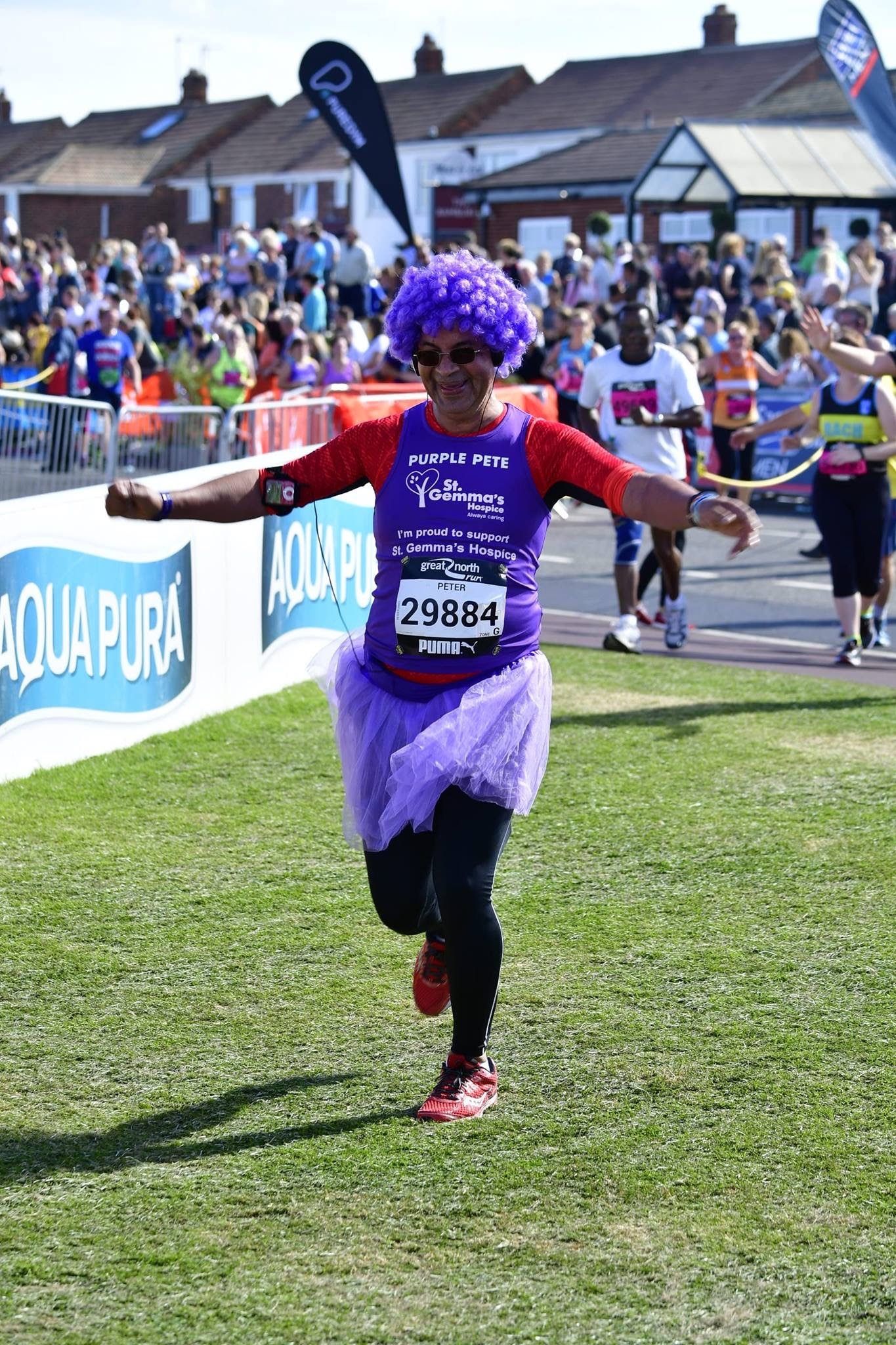 Purple Pete to run the Nottingham 10K | Run For All