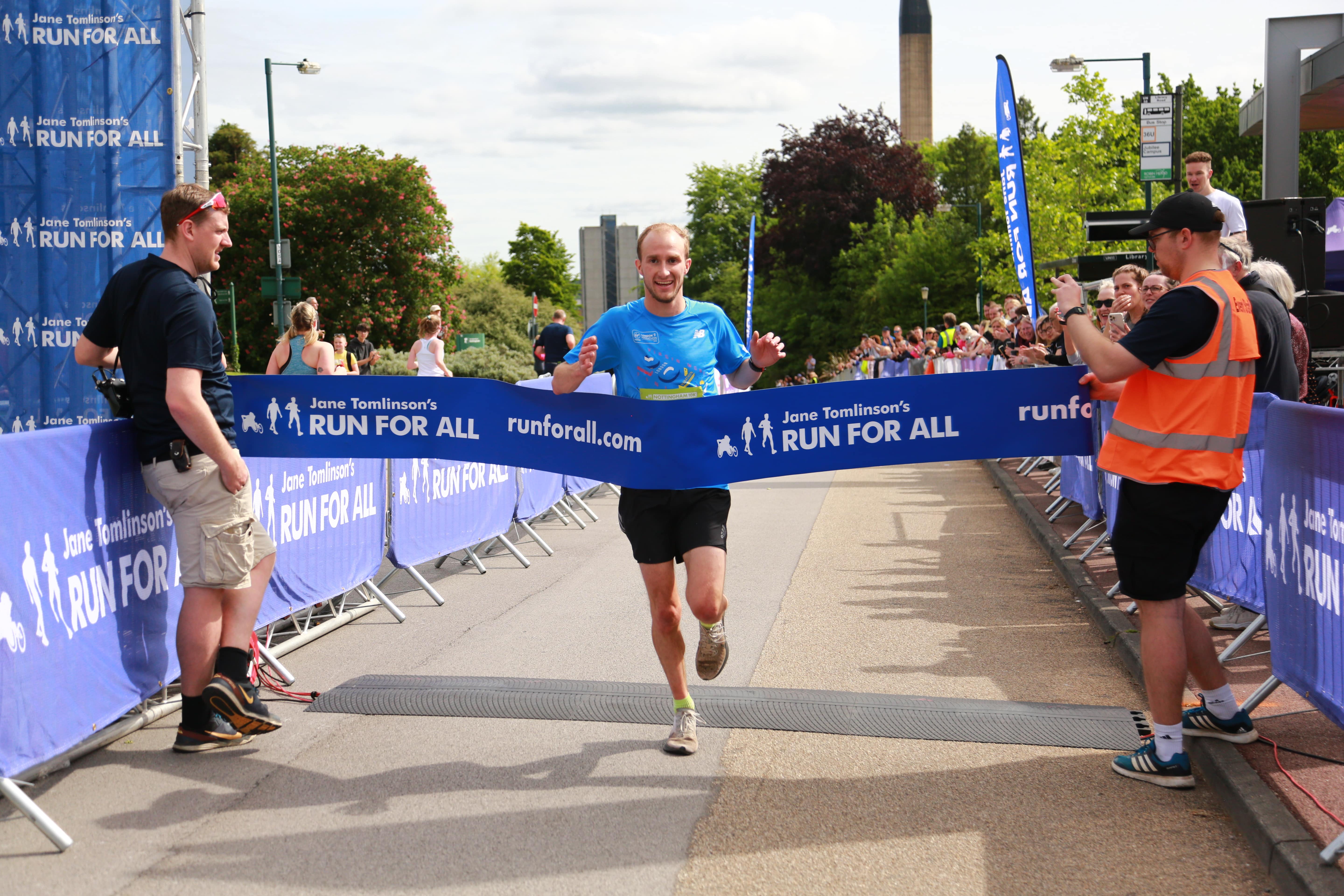 Fun-runners, fundraisers and club runners cross the finish line at the ...