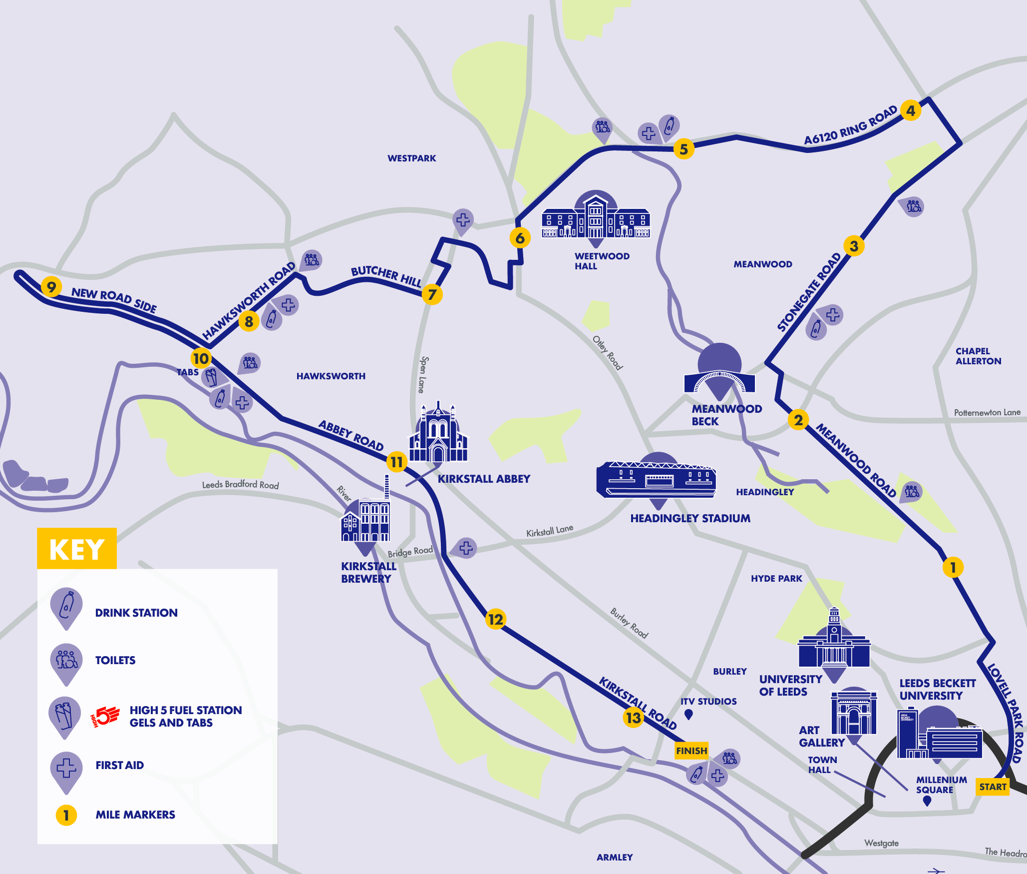 Asda Foundation Leeds Half Marathon - 5th September 2021 | Run For All