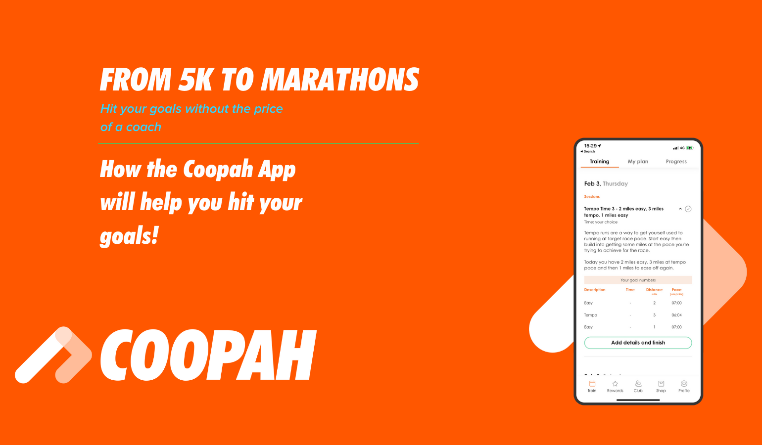 Check out the Coopah app? | Training & Tips | Run For All | Run For All