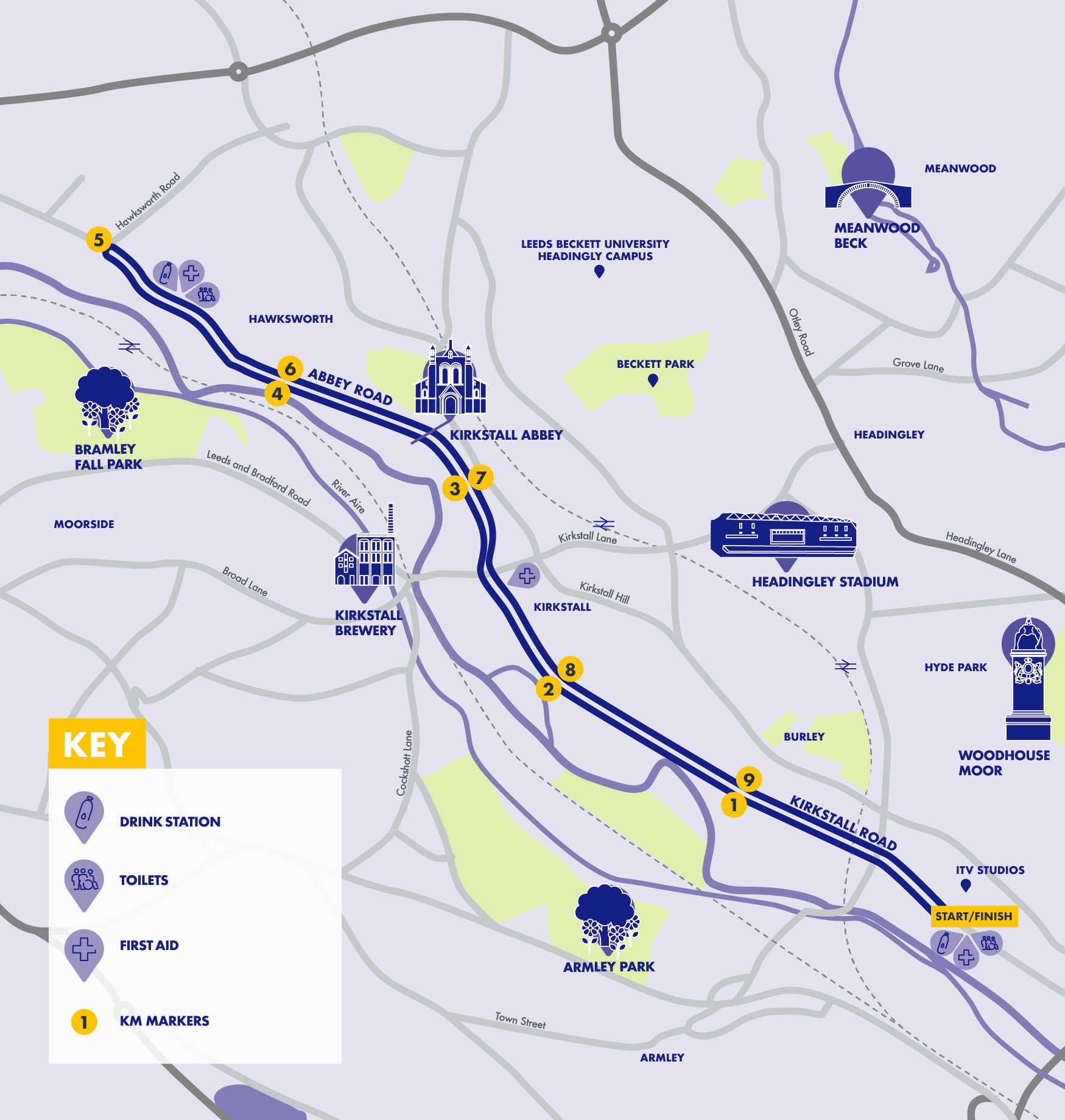 Asda Foundation Leeds 10K - 5th September 2021 | Run For All